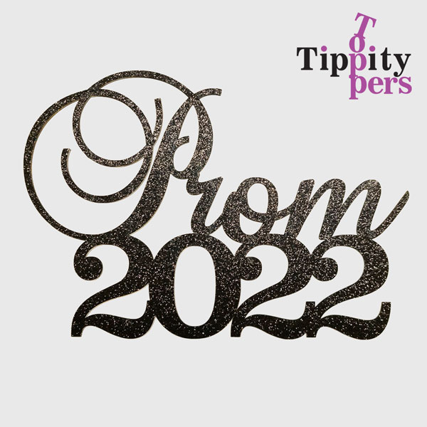 Custom "Prom 2022" Cake Topper for Prom | TippityToppers - Made in Montreal
